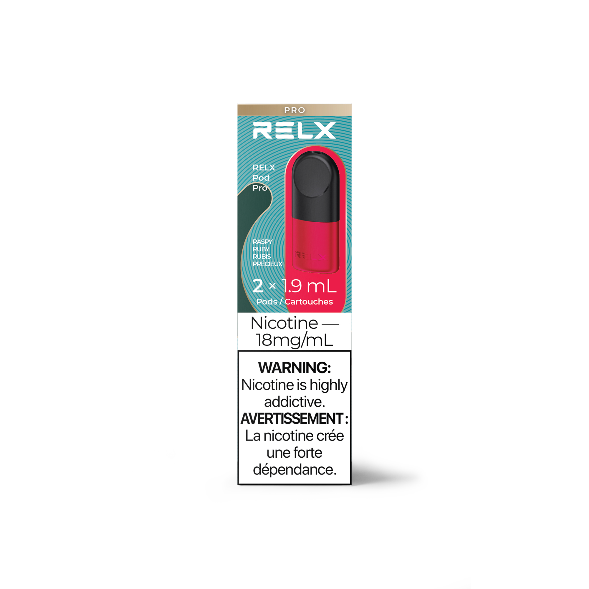 Relx Pro Pod - Raspy Ruby – Scarborough Vapes