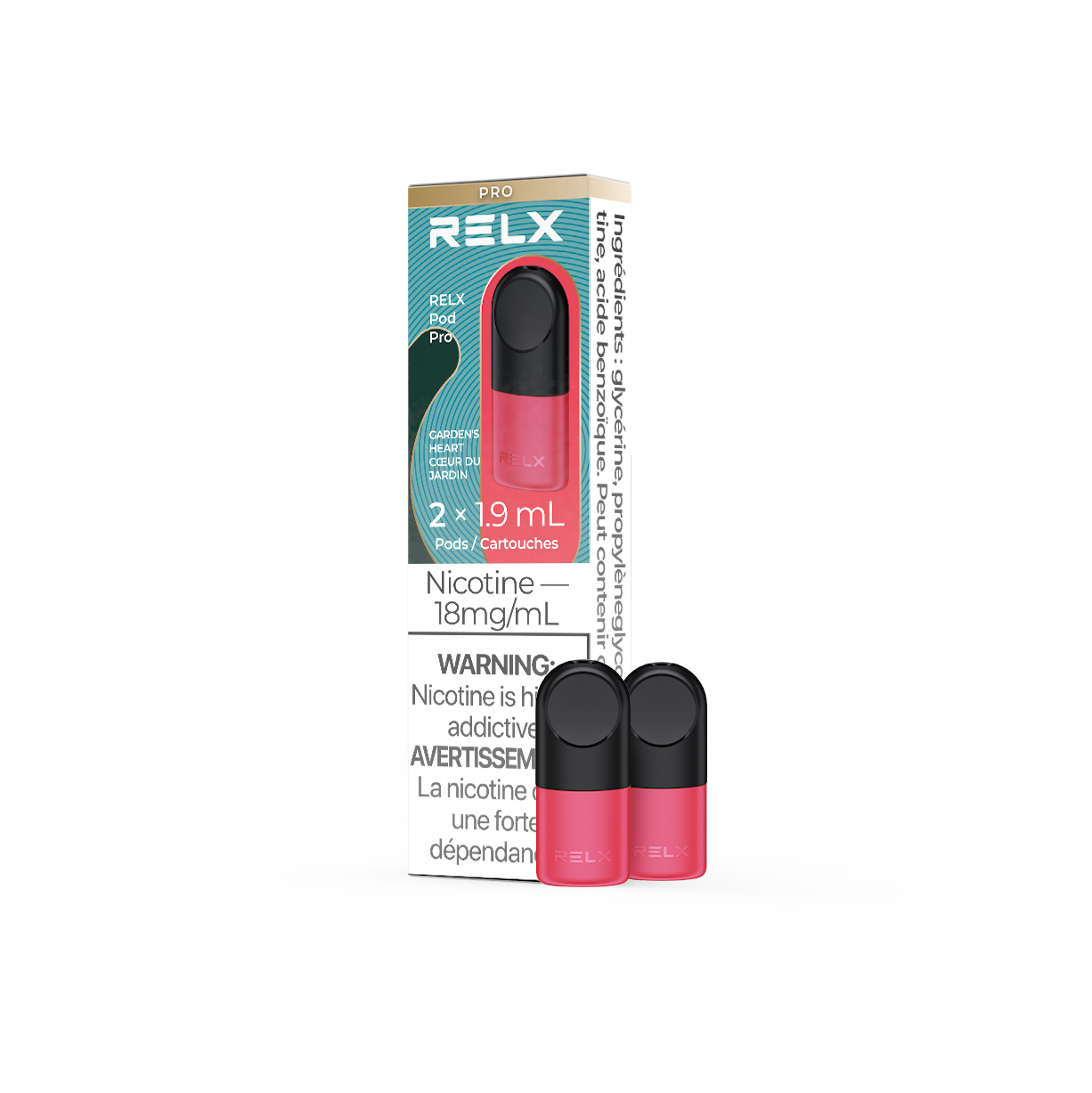 Relx Pro Pod - Garden's Heart – Scarborough Vapes